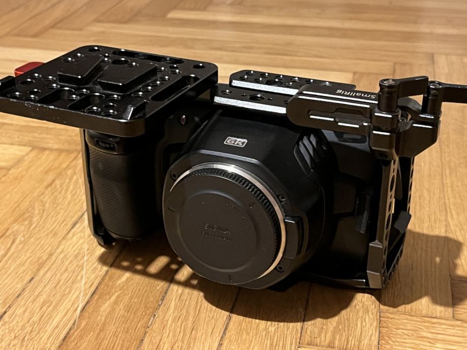 Blackmagic pocket cinema camera 6k + rig