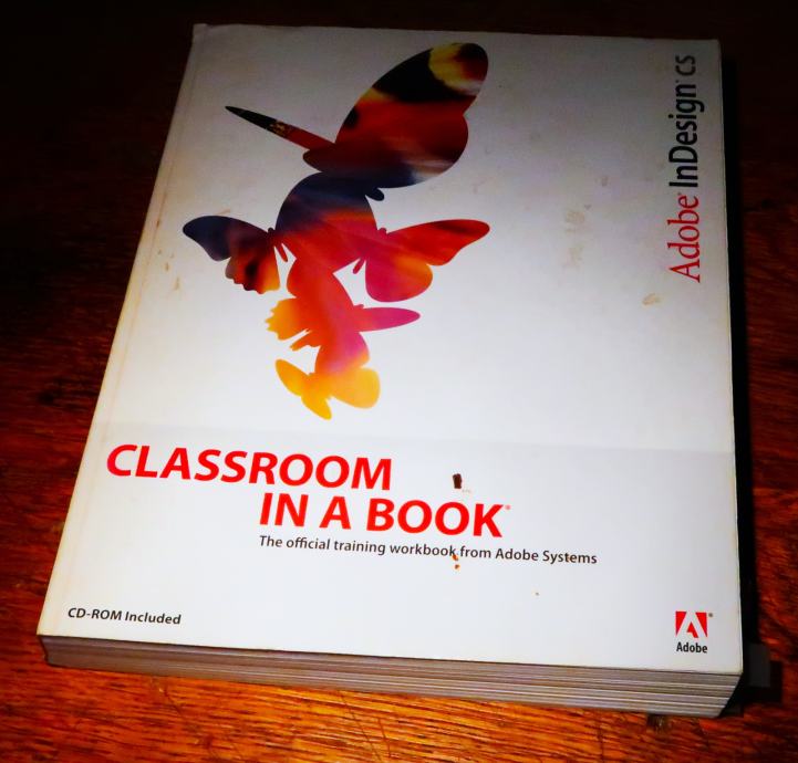 INDESIGN knjiga ki v podrobnosti razloži delo s programom
