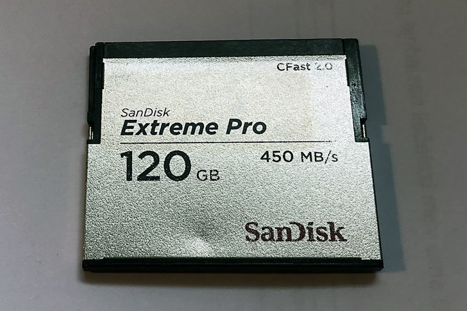 SanDisk 128GB Extreme PRO CFast 2.0 Memory Card