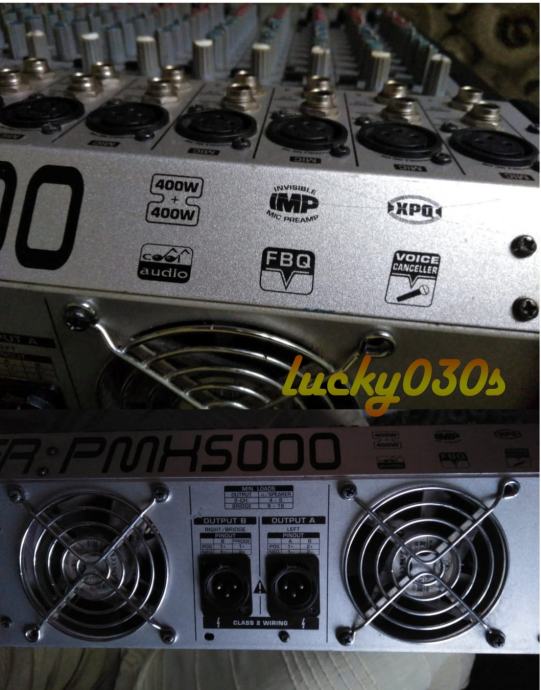 Aktivna mešalka 2X400W