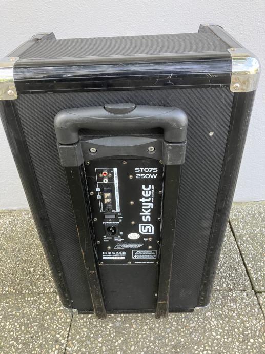 AKUMULATORSKI ZVOČNIK SKYTEC STO75 - 250W + MIKROFON