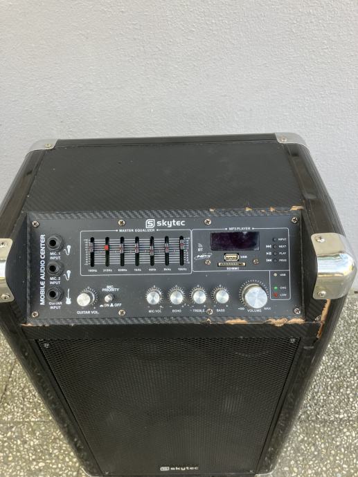 AKUMULATORSKI ZVOČNIK SKYTEC STO75 - 250W + MIKROFON