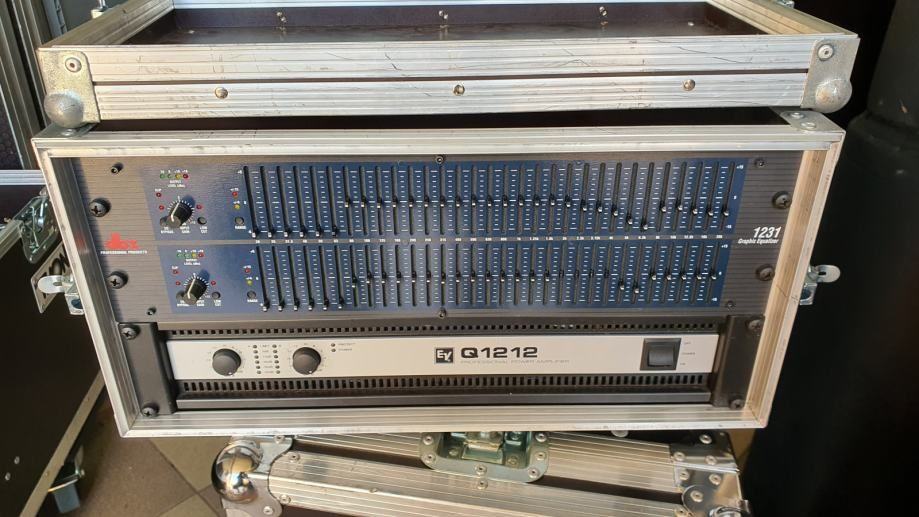 electro voice ev q1212- dynacord sl2400 + dbx1231 2komada