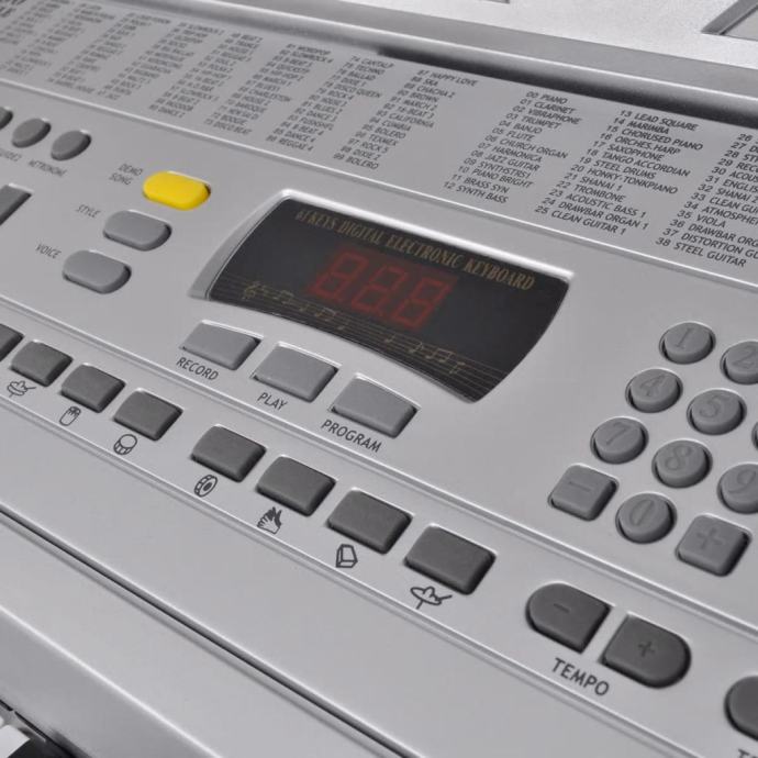 Električni Sintesajzer / Klavir s Stojalom za Note