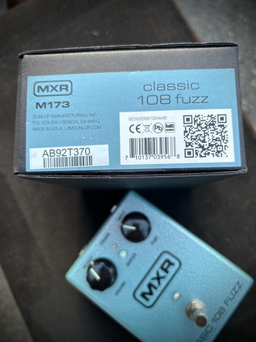 MXR Classic 108 FUZZ