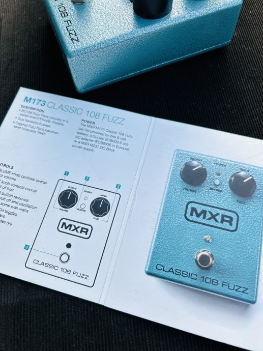 MXR Classic 108 FUZZ