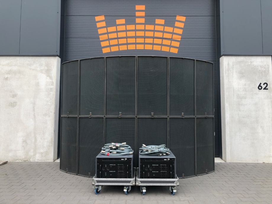 Ozvočenje Martin Audio W8 + W8S + Crest Audio Pro ojačevalci komplet