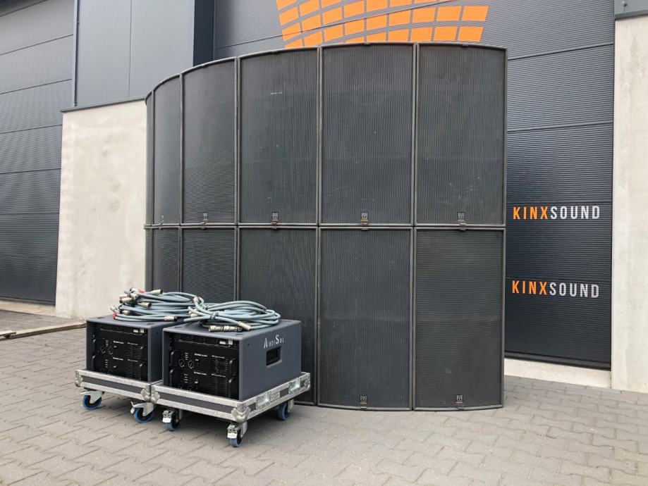Ozvočenje Martin Audio W8 + W8S + Crest Audio Pro ojačevalci komplet