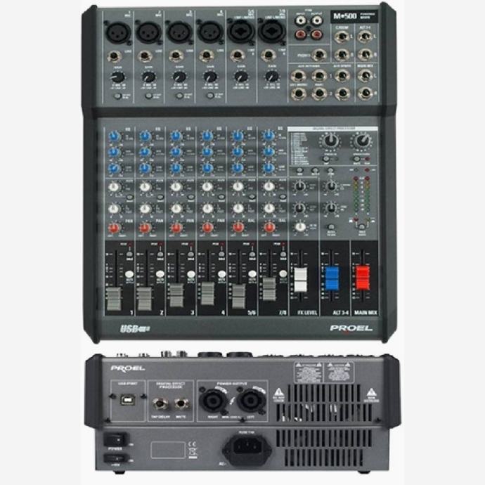 POWERMIXER 500W-2X250