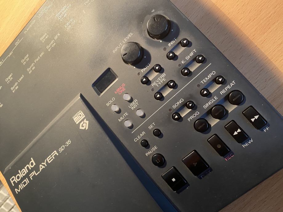 Roland Sound Canvas GM/GS MIDI player