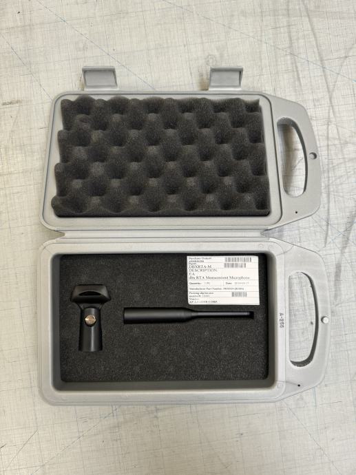 Zvočni procesor DBX Driverack PA2 in merilni mikrofon DBX RTA-M