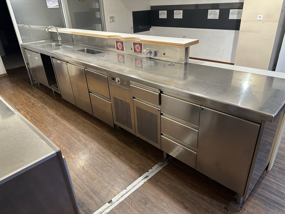 Hladilni strežni pult INOX