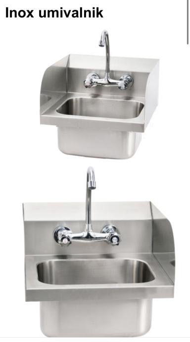 Inox umivalnik