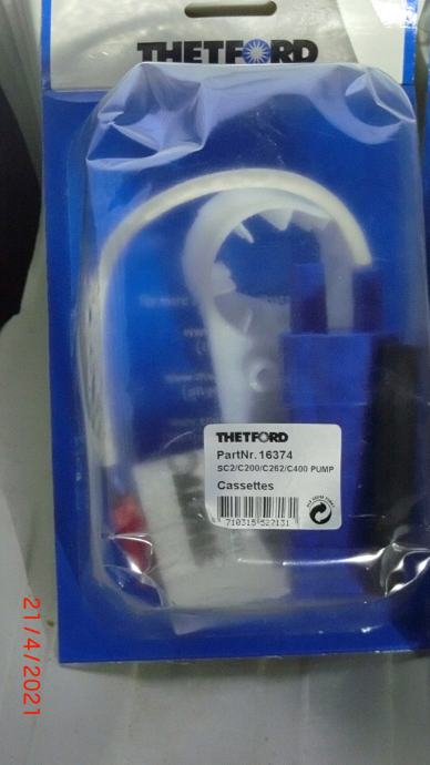 ČRPALKA IN TESNILO ZA TETFORD WC