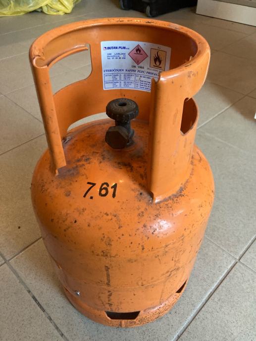 Plinska jeklenka 5kg - Butan plin