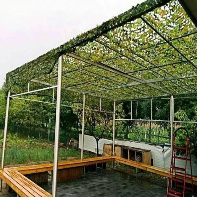 kamuflažna maskirna mreža 2x4 m mreža za senco