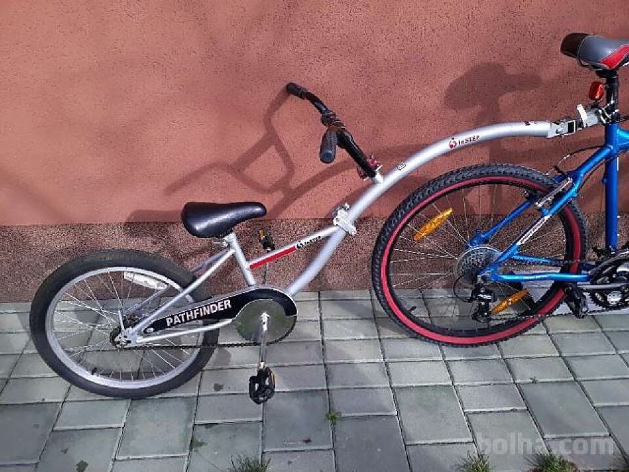Otroški priklopnik za kolo - prikolica za prevoz otrok