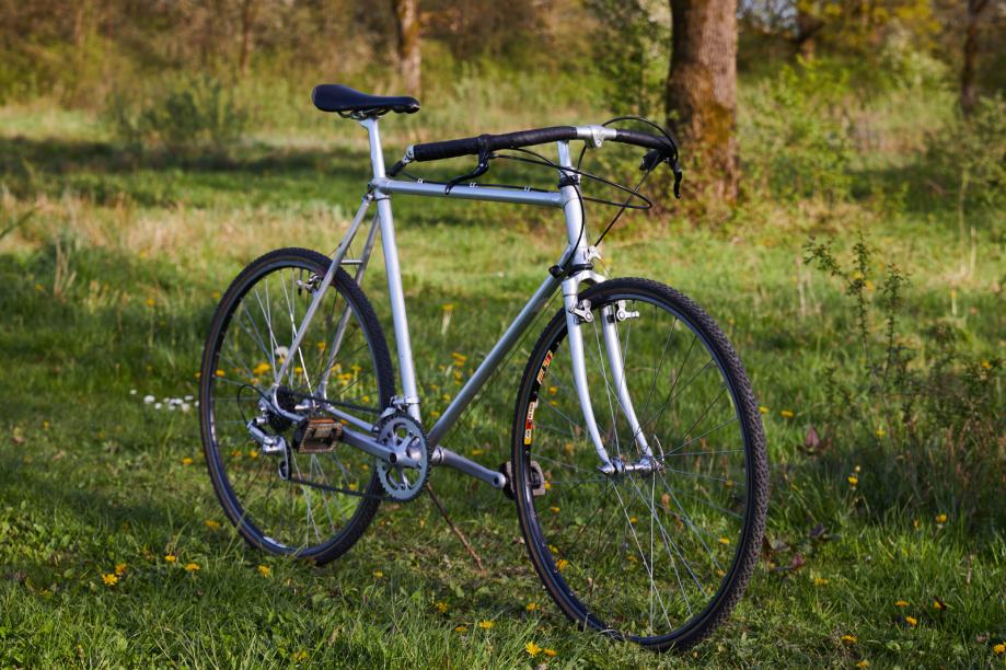 Vintage ALAN ciklokros kolo (M) — predelano v mestno kolo
