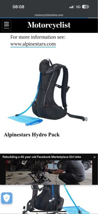 Alpinestars Hydro Pack