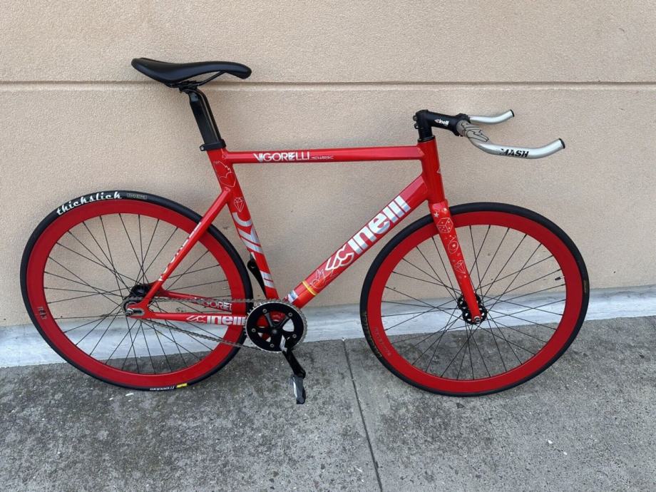 Cinelli Shark Size 56 Track Bike Fixed Gear Pista Colnago