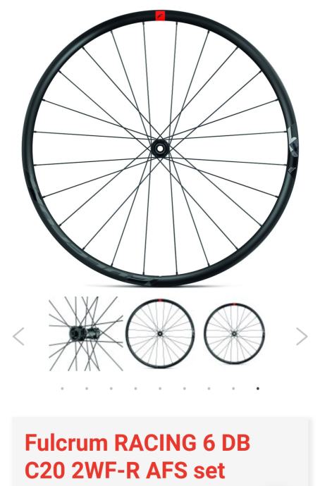 Fulcrum RACING 6 DB C20 2WF-R AFS