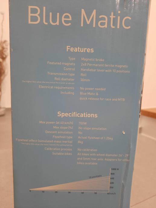KOLESARSKI TRENAŽER TACX BLUE MATIC
