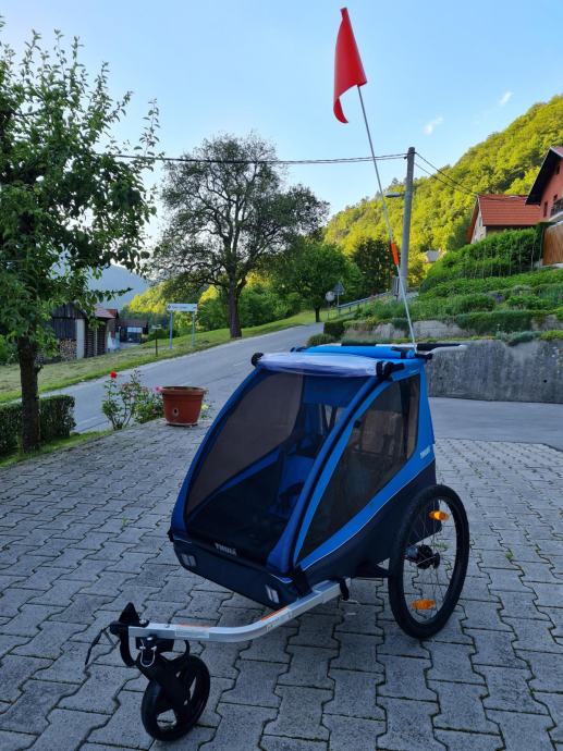Otroška prikolica THULE Coaster XT (za 2 otroka)