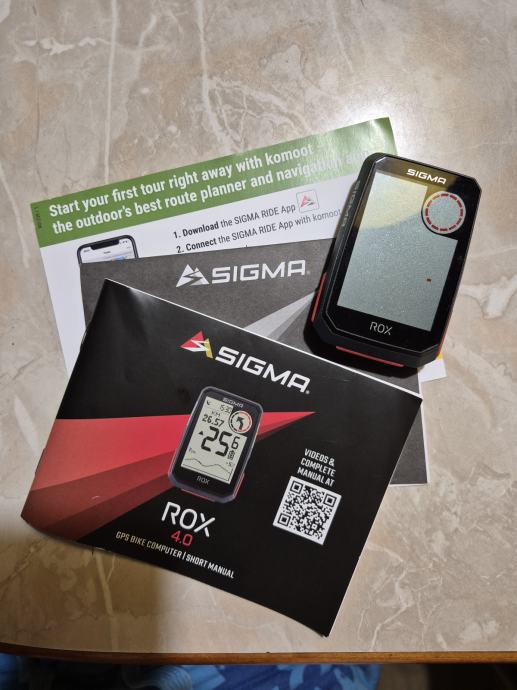 ŠTEVEC ZA KOLO SIGMA FOX 4.0 + SENZOR