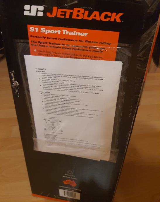 Trenažer za kolo - JetBlack S1 sport trainer