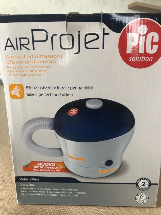 Inhalator - PIC AirProjet, ultrazvočni inhalator za otroke in odrasle