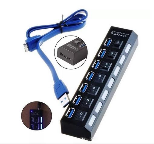 7 port USB 3.0 hub