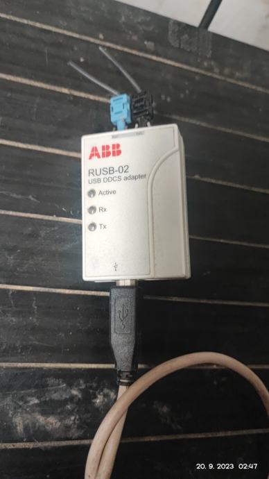 KOMPLET ZA PRIKLJUČITEV KARTIC ABB PC DDCS RUSB- 02 DriveWindow Komun