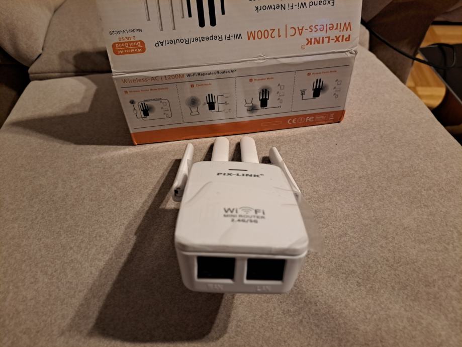 WiFi ojačevalec signala Extender, PIX-LINK AC29