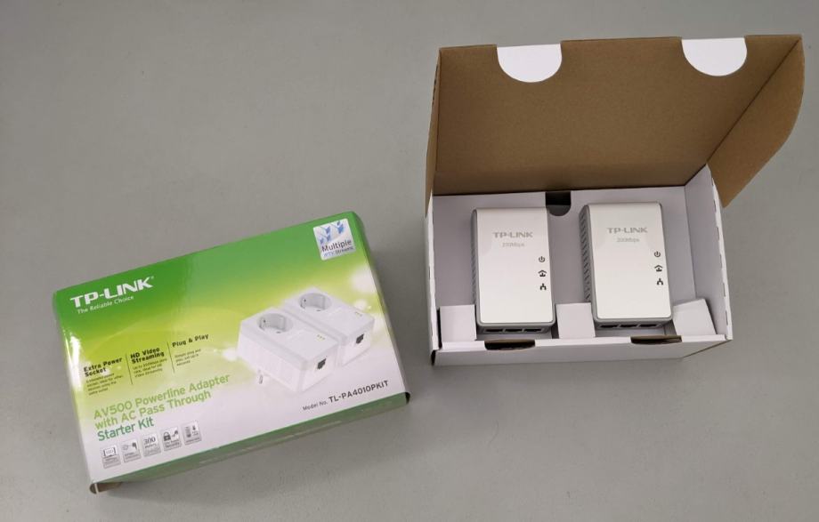 TP-Link AV500 TL-PA4010P KIT (2x Powerline adapter)