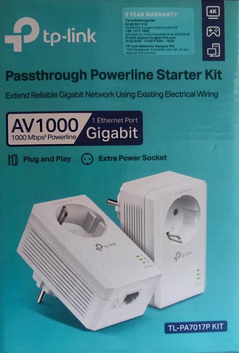 Tp-link powerline adapter TL-PA7017P kit