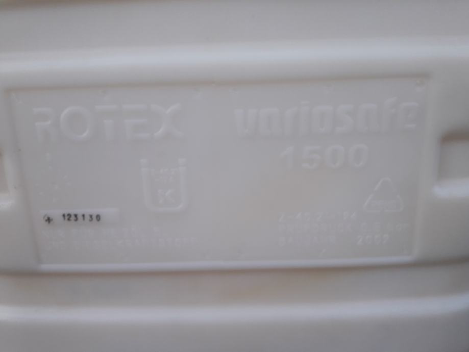 Cisterna Rotex 1500 l.