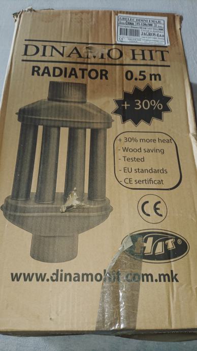 DIMNI RADIATOR 120MM PREMER CEVI IN VISINA 50 CM