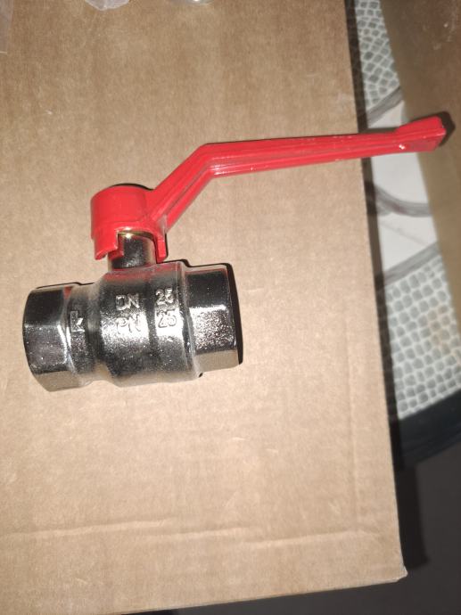 Herz krogelni ventil DN25 G1