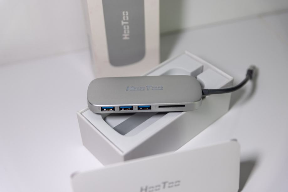 HooToo USB C adapter z 4K HDMI izhodom, 3 USB 3.0 hub * UGODNO