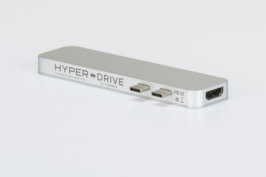 Hyper HyperDrive Multiport Adapter USB C Dongle for MacBook Pro Silver
