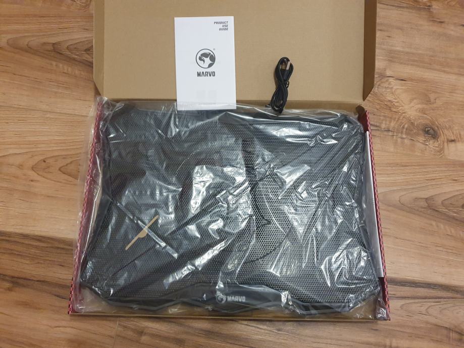 MARVO FN-40 LAPTOP COOLING PAD VENTILATOR ZA PRENOSNIK