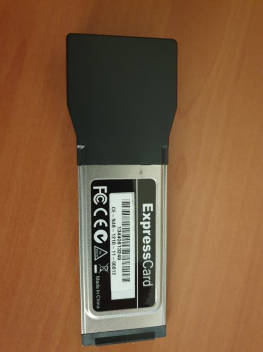 Pcmcia express USB 3.0 2x kartica