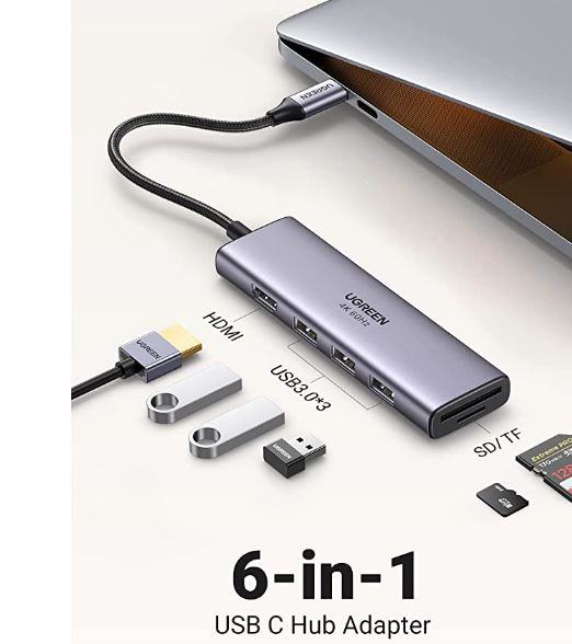 USB HUB za Apple MacBook Pro/Air, iPad Pro, Mac Mini M1, iMac