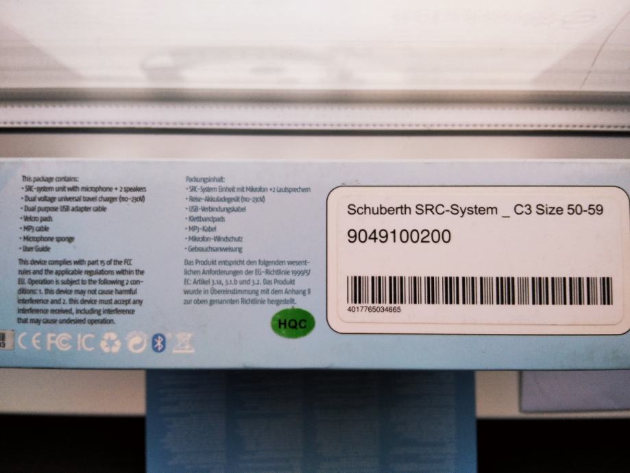 Komunikacija Schuberth C3.Interkom,intercom