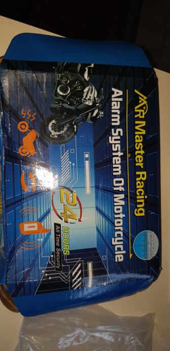 Master Racing alarm za motor.