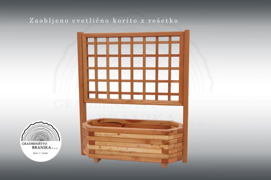 Visoke grede, cvetlična korita, rešetke ::: VRTNI PROGRAM BRANIKA