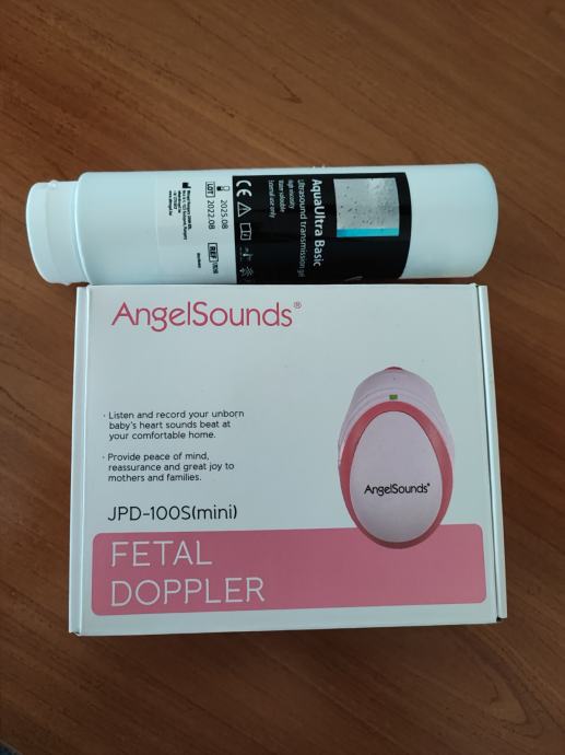 Angelsounds mini naprava za poslušanje utripa + gel