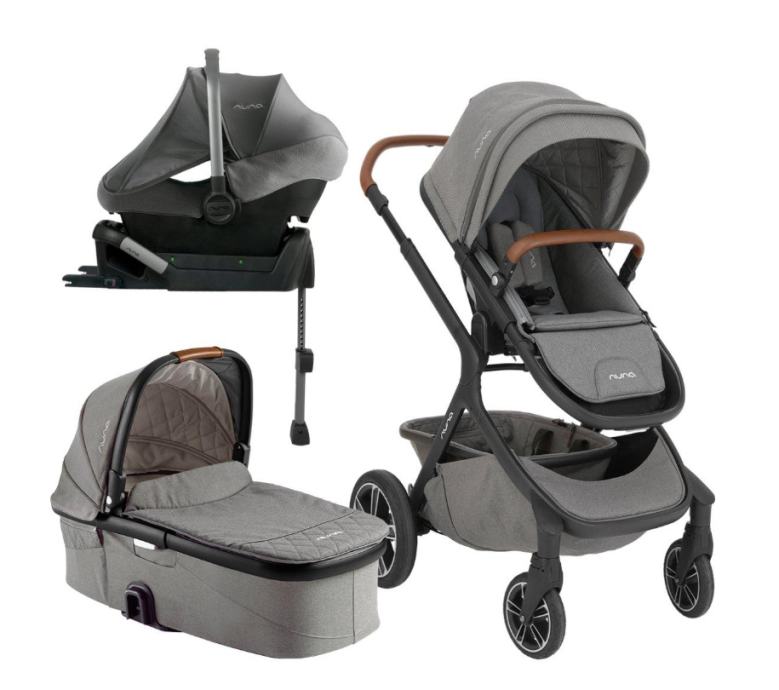 Komplet Nuna voziček 2v1 Demi Grow + Lupinica Pipa Next (Oxford)