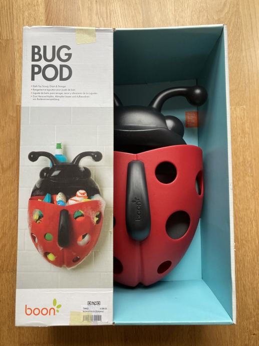 Shranjevanje igrač v kopalnici- Bug Pod pikapolonica