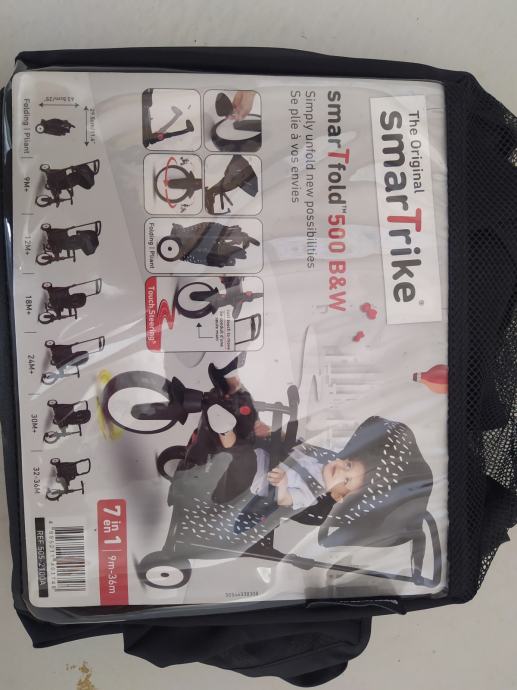Tricikel Smart Trike 500 B&W 7v1